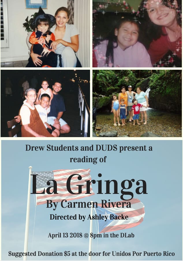Reading of Carmen Rivera’s La Gringa Moves Audience with Story of ...